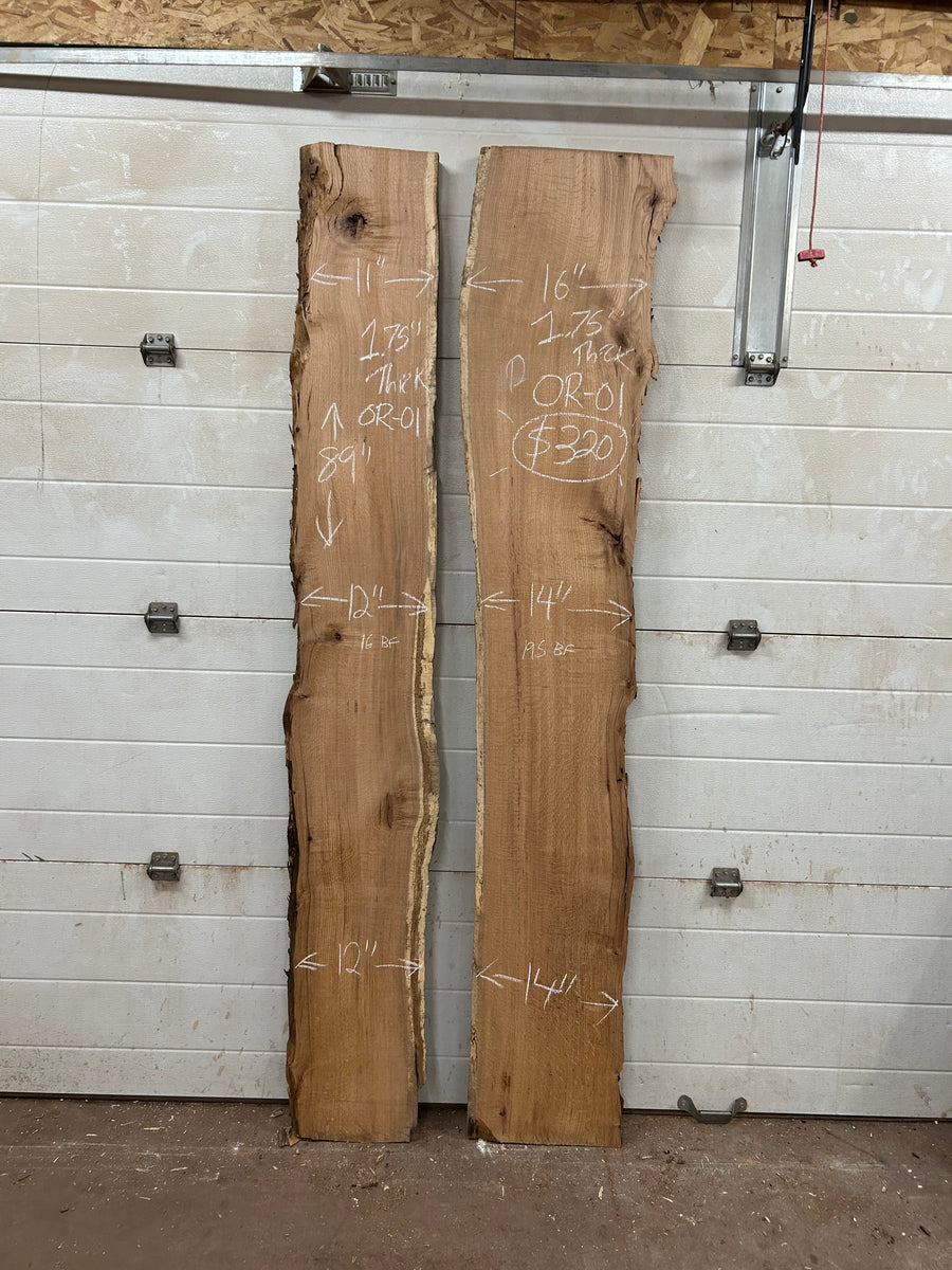 Red Oak River Table Set 89” – Wood Walker Customs