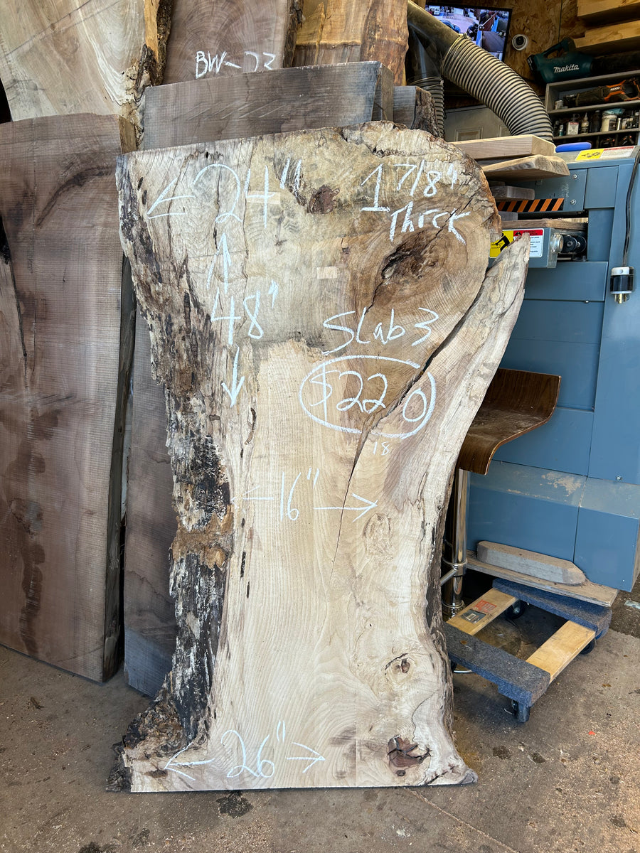 Hickory Coffee Table Slabs – Wood Walker Customs